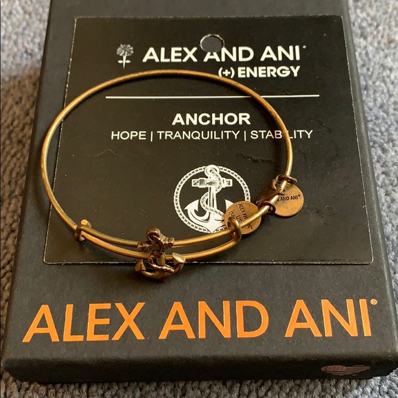 Alex and Ani | Jewelry | Alex And Ani Anchor Bracelet | Poshmark